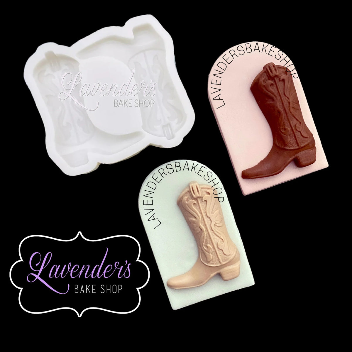 Cowboy Boots Mold – Create A Cake