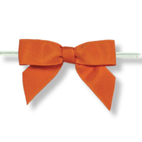 Orange Grosgrain Bow – Create A Cake