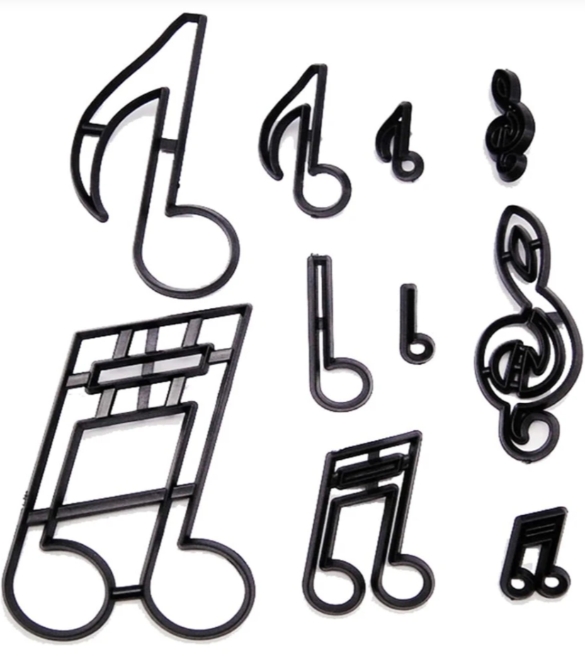 Music Note Shaped Cutter – Create A Cake